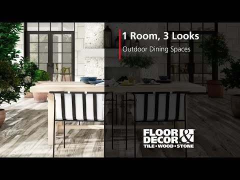 1 Room, 3 Looks: Outdoor Dining Spaces