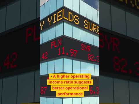 Operating Income Ratio | Finance Terms | Mastering Money |