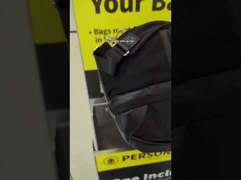 check this or it will cost you $99 😭 spirit airlines carry on bag size personal bag #carryonbag