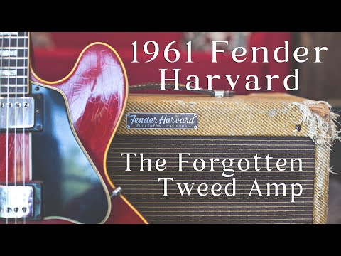 Fender 5F10 Harvard Tweed Guitar Amplifier 1956 - Lacquered | Reverb