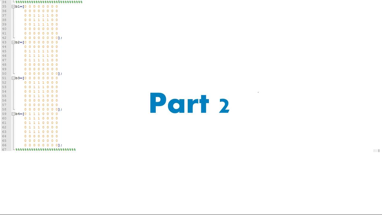 Matlab code form recognition based on Neural Network