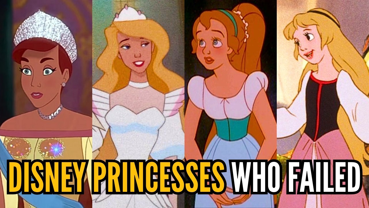 5 Forgotten Princesses by Disney