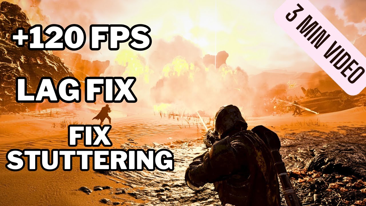 Helldivers 2: Step-by-Step Guide to Fix Lag and Boost FPS