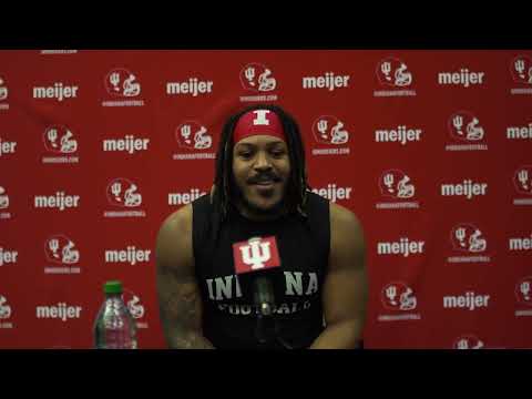 Watch: IU football newcomers Andre Carter and Philip Blidi take ...