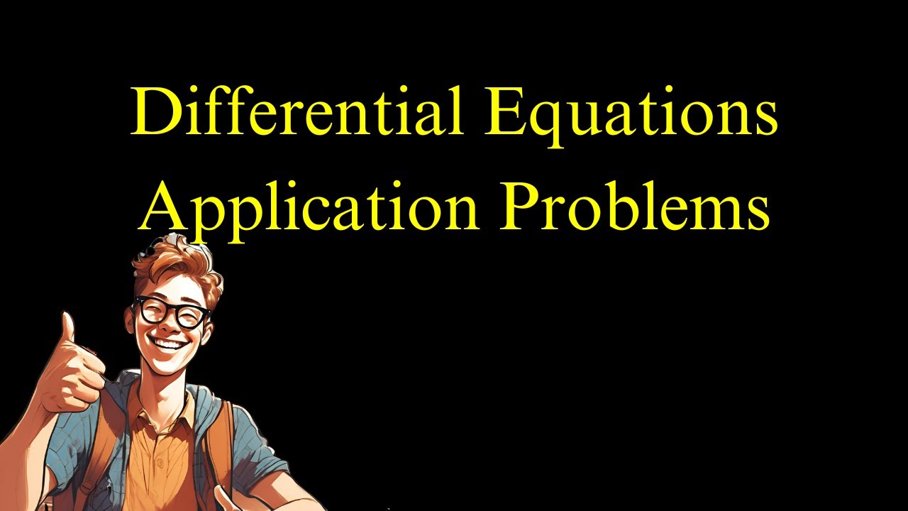 How to Solve Applied Separation of Variables Problems | Calculus Tips