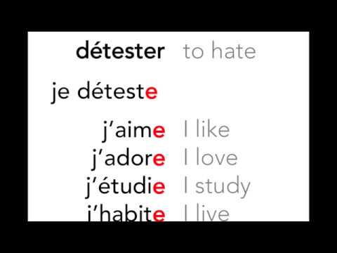 French ER verbs