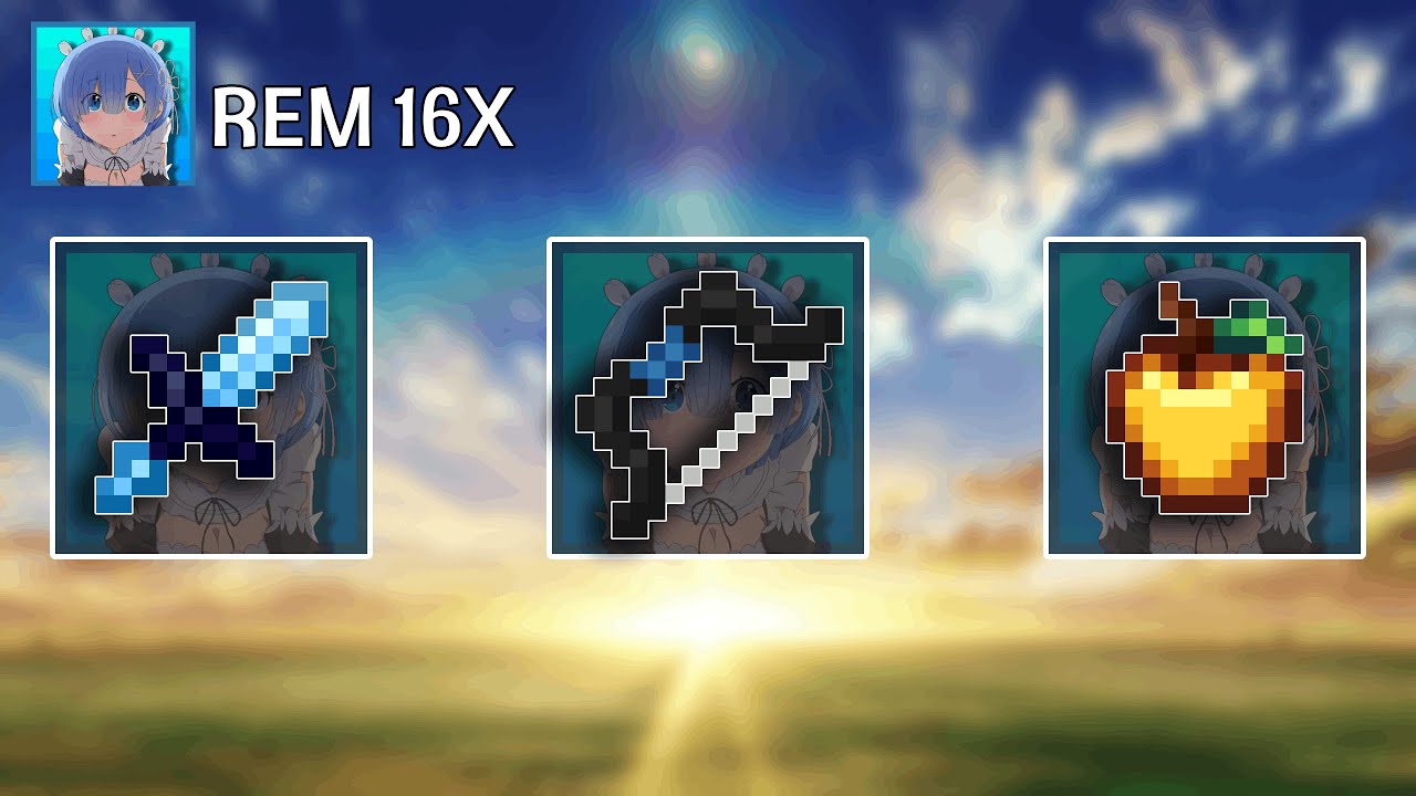 REM 16x Minecraft Resource Pack | PvP Resource Pack