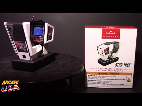 Star Trek: Strategic Operations Simulator Arcade Game Unboxing & Demo ...