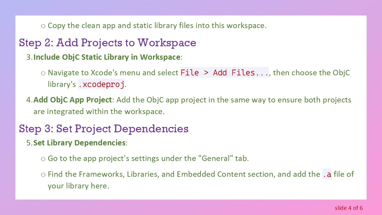 Resolving Build Errors in Your Objective-C App with Swift Functions from an ObjC Static Library