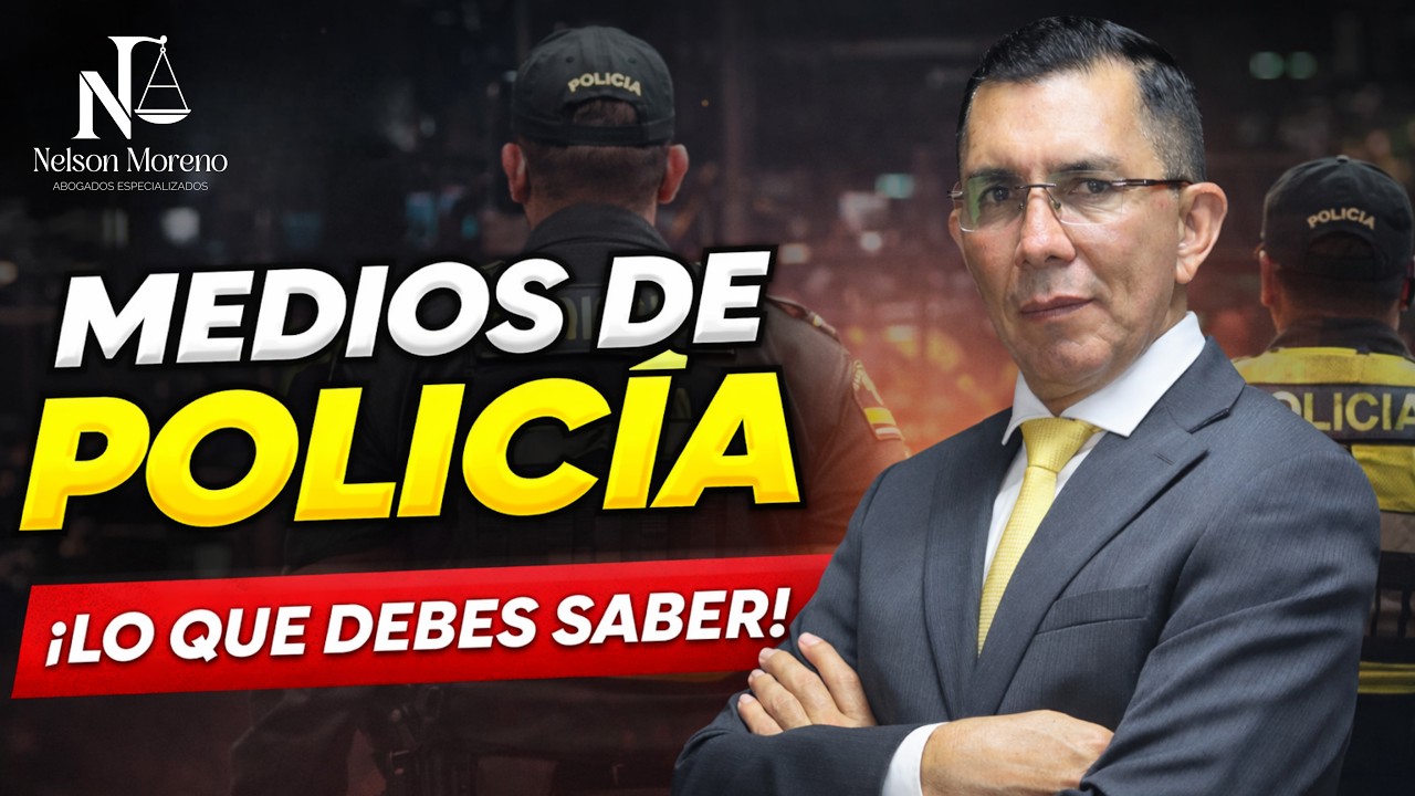 MEDIOS DE POLICÍA en Colombia 🇨🇴 | Explicación Completa del Código Nacional de Policía (Ley 1801)