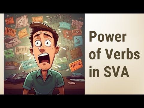 Unlock the Power of Verbs in the SVA Sentence Pattern