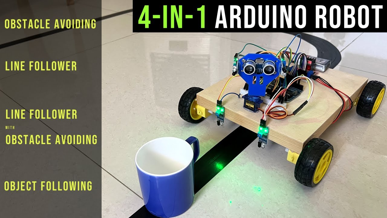 Building a Versatile 4-in-1 Arduino Robot: A Step-by-Step Guide | Galaxy.ai