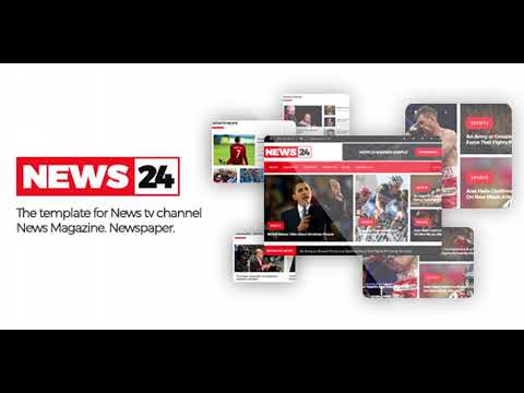 News24 - Responsive Newspaper and News Magazine Template | Themeforest Website Templates and Themes
