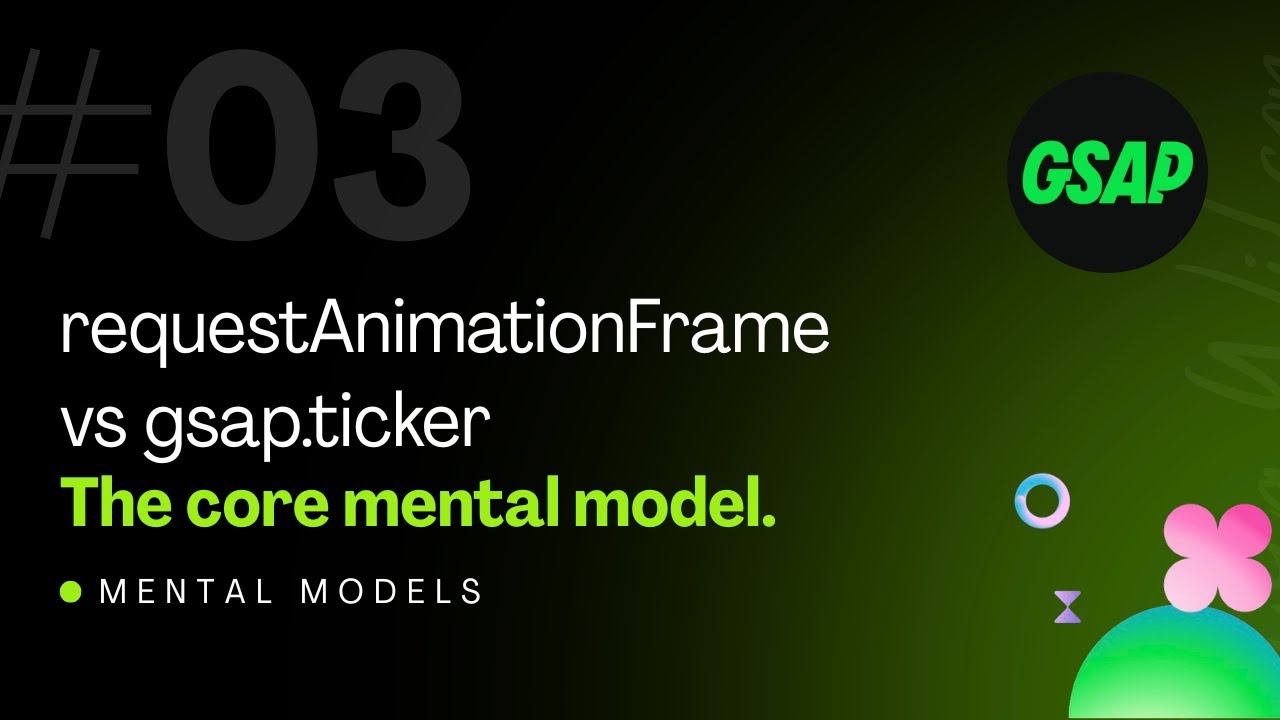 requestAnimationFrame vs gsap.ticker: The Ultimate Render Loop Guide