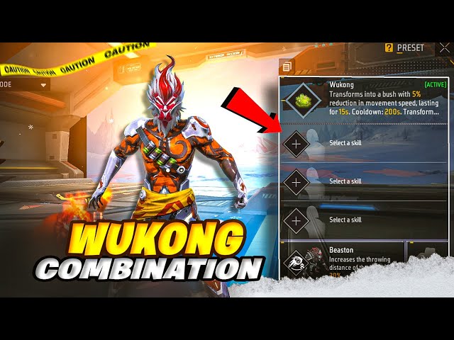 5 Best Free Fire character combination