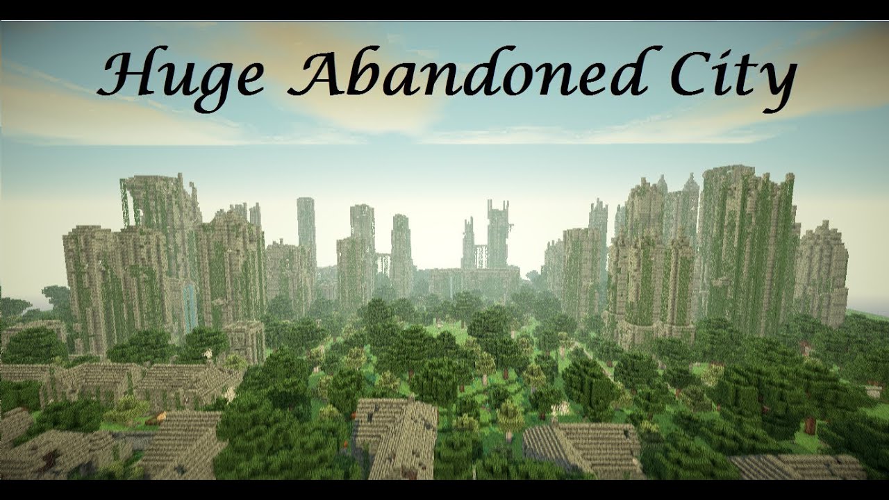 Minecraft Abandoned City Map
