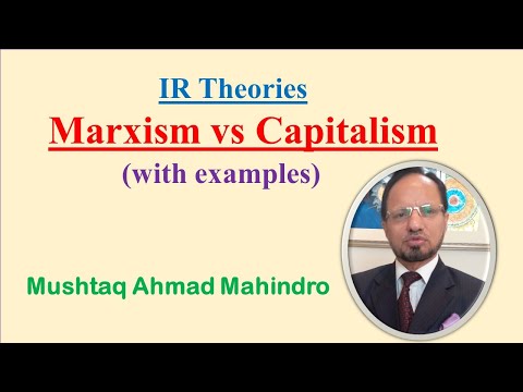 Very imp lecture on 'Marxism vs Capitalism with examples' for IR & Pol Science students. (Urdu)
