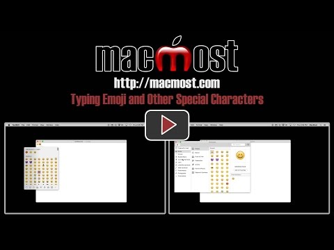 Typing Emoji and Other Special Characters (#1111)