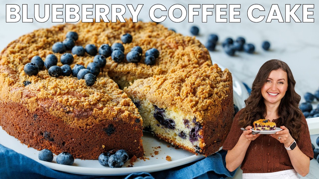 Easy Blueberry Coffee Cake That Tastes Bakery-Style