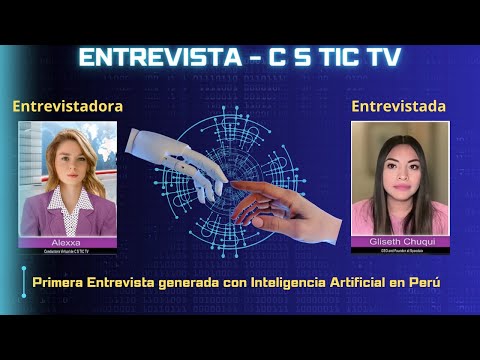 La primera entrevista generada con Inteligencia Artificial en el Perú