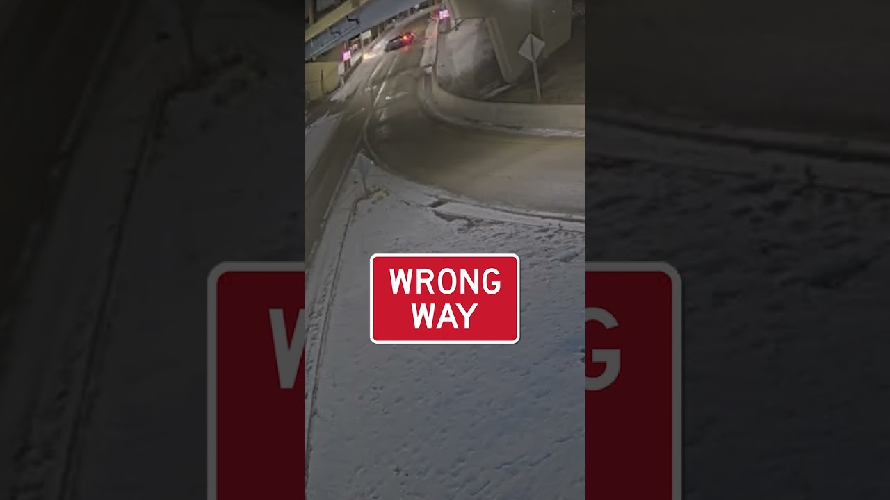 Alert system prevents wrong-way driver