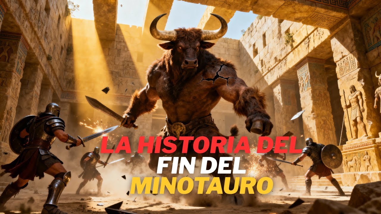 Historia del Minotauro y su trágica historia