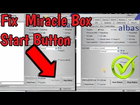 Miracle box 2 82 box start button not working error fix problem solve 100%