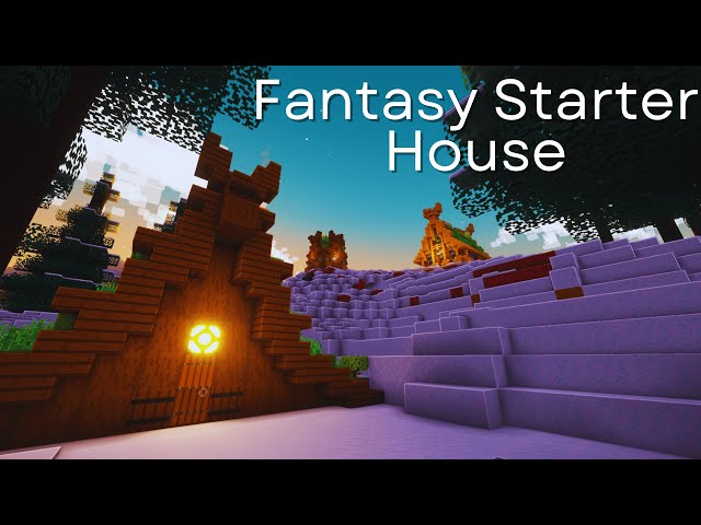 Minecraft: Small Fantasy House Viking Part 3 Minecraft Map