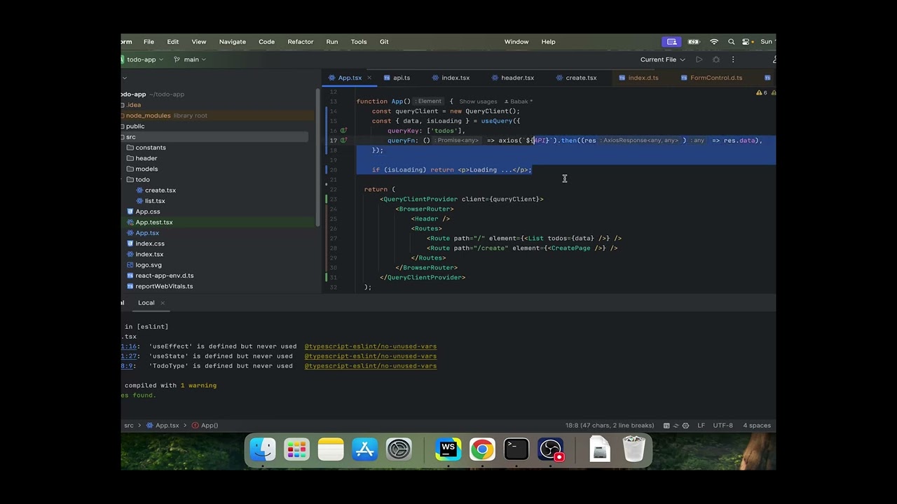 Writing the first Query with TanStack Query