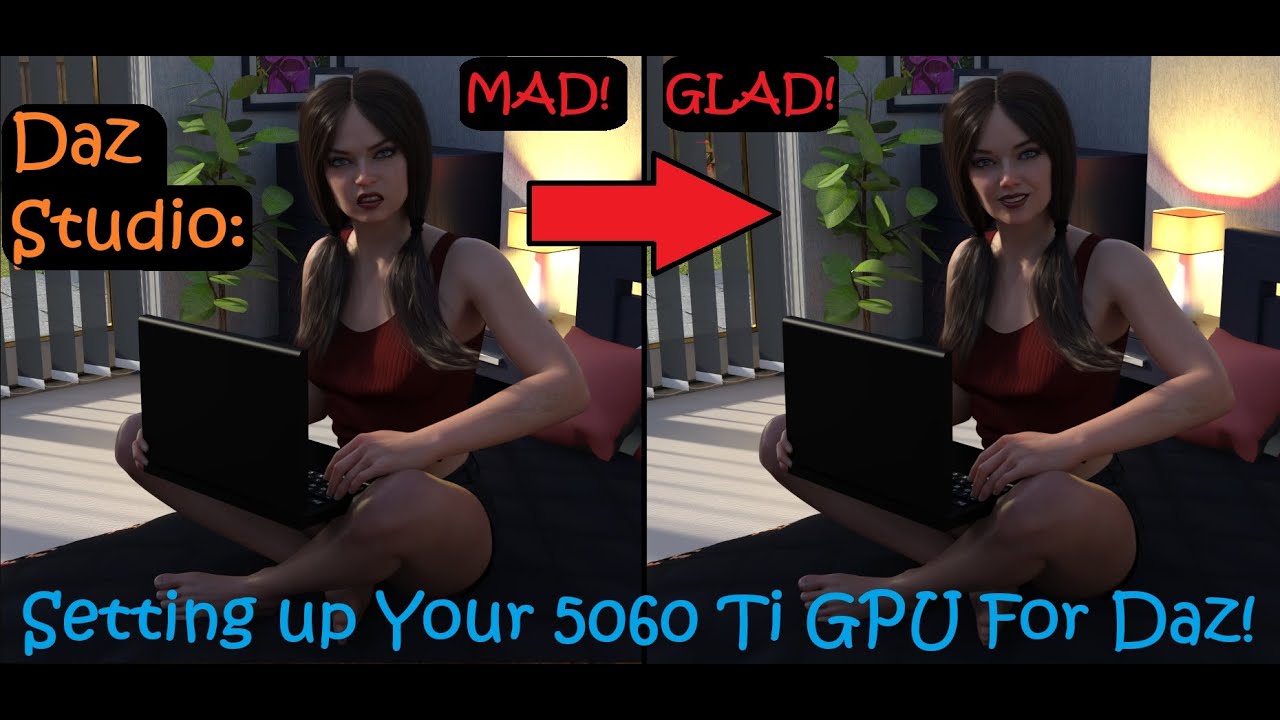 Daz Studio: Setting Up a 5060 GPU!