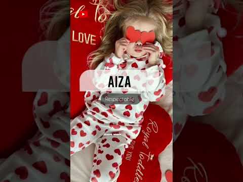 Arabic girls name starts with A/modern islamic girls name/unique girls name #shortsvideo #youtube