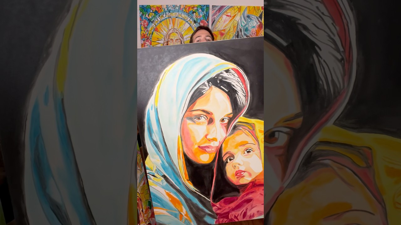 #artwork #mary #jesus