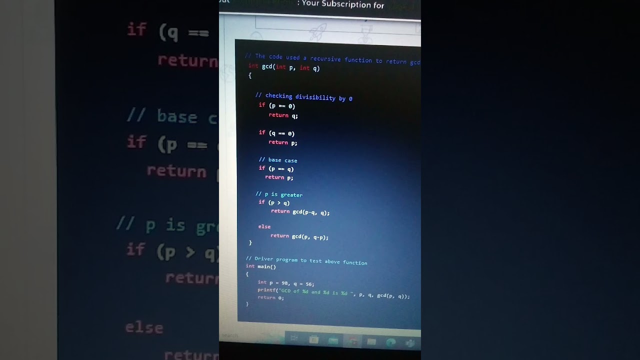 greatest common divisors #coding #cprogramming #python3 #hackerrank #codechef