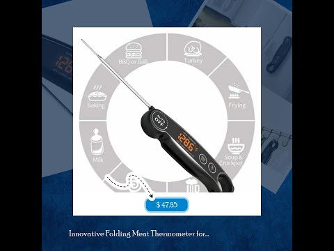 Innovative Folding Meat Thermometer for the Ultimate Kitchen