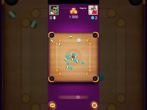 Carrom pool Game play | Carrom board Online game | Must Watch |#Shorts#carrompool