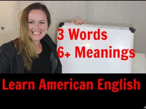 ❗USE WISELY❗ | 3 English Words with DOUBLE MEANINGS | Learn American English | Go Natural English