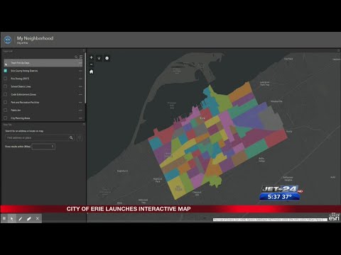 City of Erie launches interactive map on website