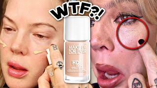 NEW MAKE UP FOR EVER HD HYDRAGLOW FOUNDATION REVIEW and WEAR TEST