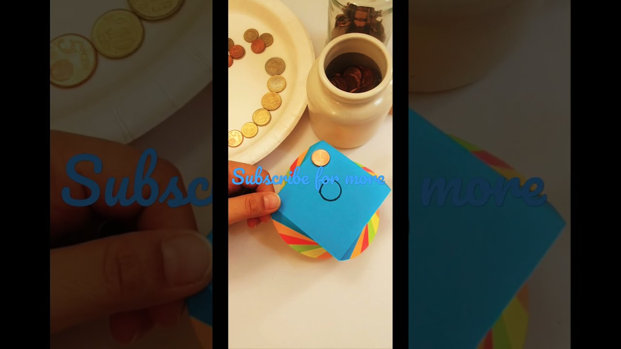 Coin Sorting DIY Brain Building Activity