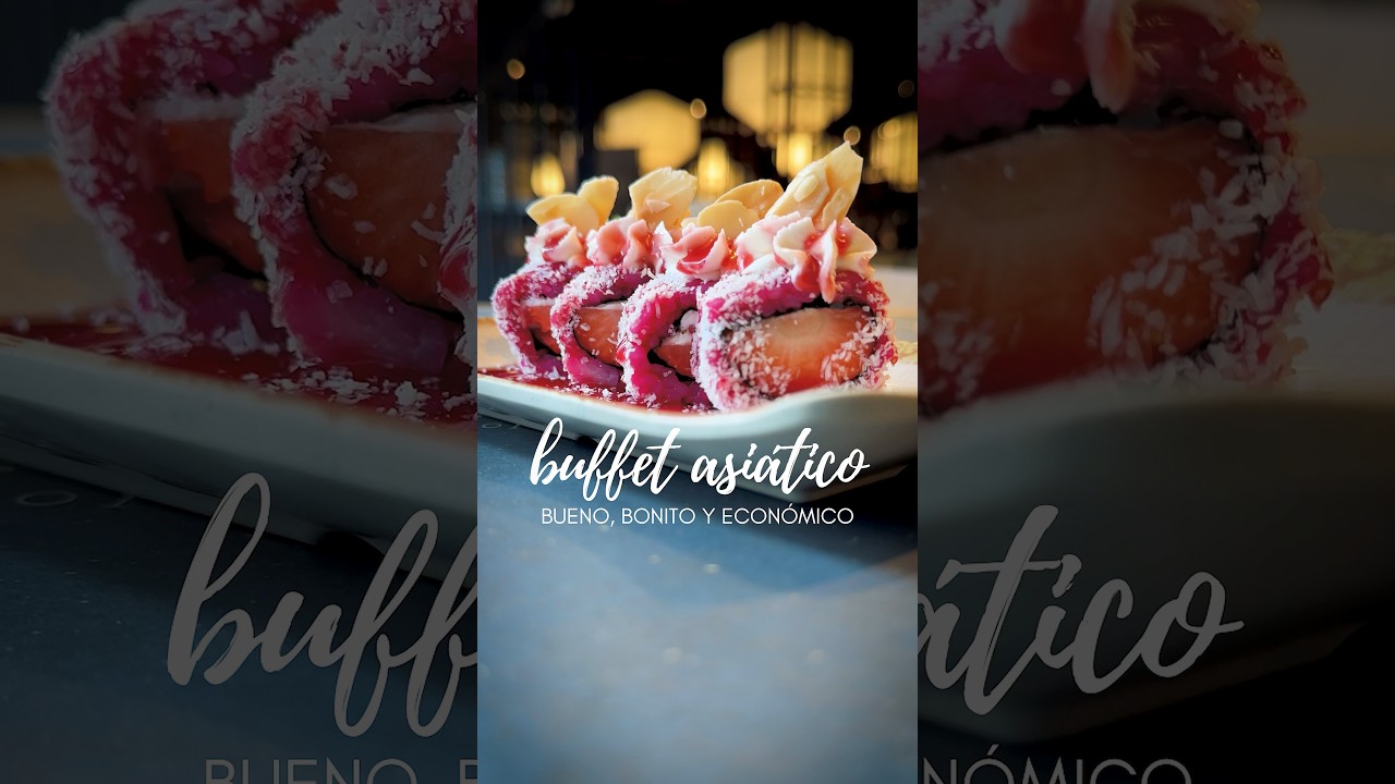 Buffet asiático BUENO, BONITO y BARATO ✨ #buffet  #allyoucaneat #sushi