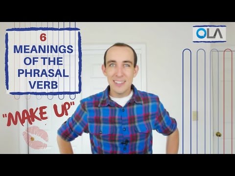 6 Meanings of the MAKE UP | Learn English Phrasal Verbs