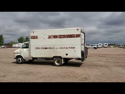 1985 Chevrolet G30 Cutaway / Extended Van 3D Box Truck - Assiter ...