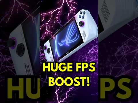 How to Boost ROG Ally Performance #shorts