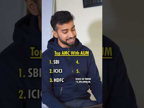 Top Mutual Fund Houses with Maximum AUM💰 #harshgoela #mutualfunds #stockmarket