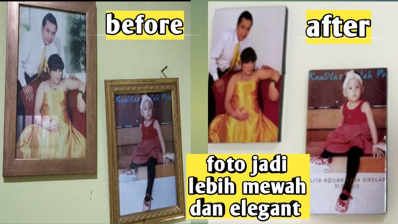 Cetak dan bingkai foto kekinian tanpa paku tinggal tempel tanpa merusak tembok || review makenliving