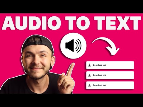 How to Convert Audio to Text - Transcribe Videos to Text Online