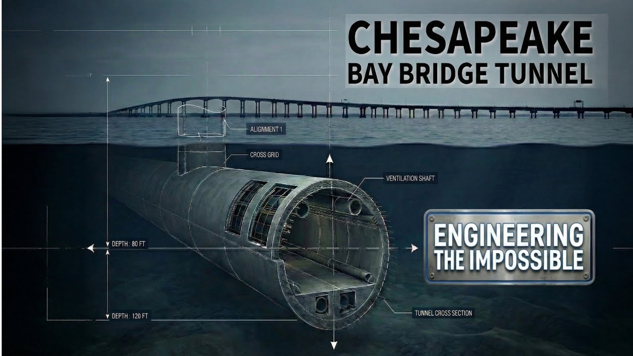 The Chesapeake Bay Bridge-Tunnel: Why This Highway Had to Go Underwater