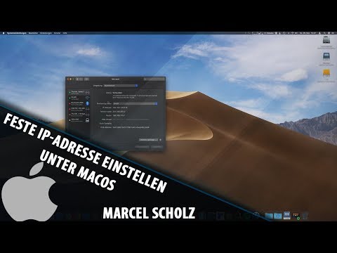 Set fixed IP address under macOS | Marcel Scholz