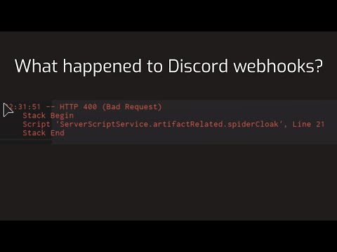 What happened to Discord webhooks? Explained!