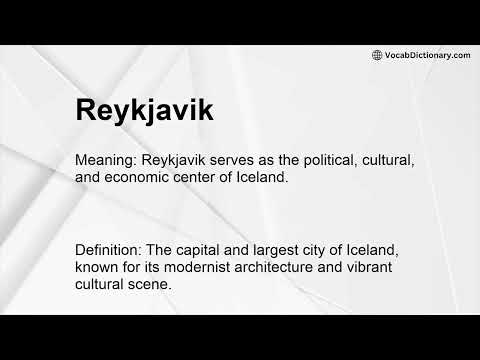 Reykjavik Meaning